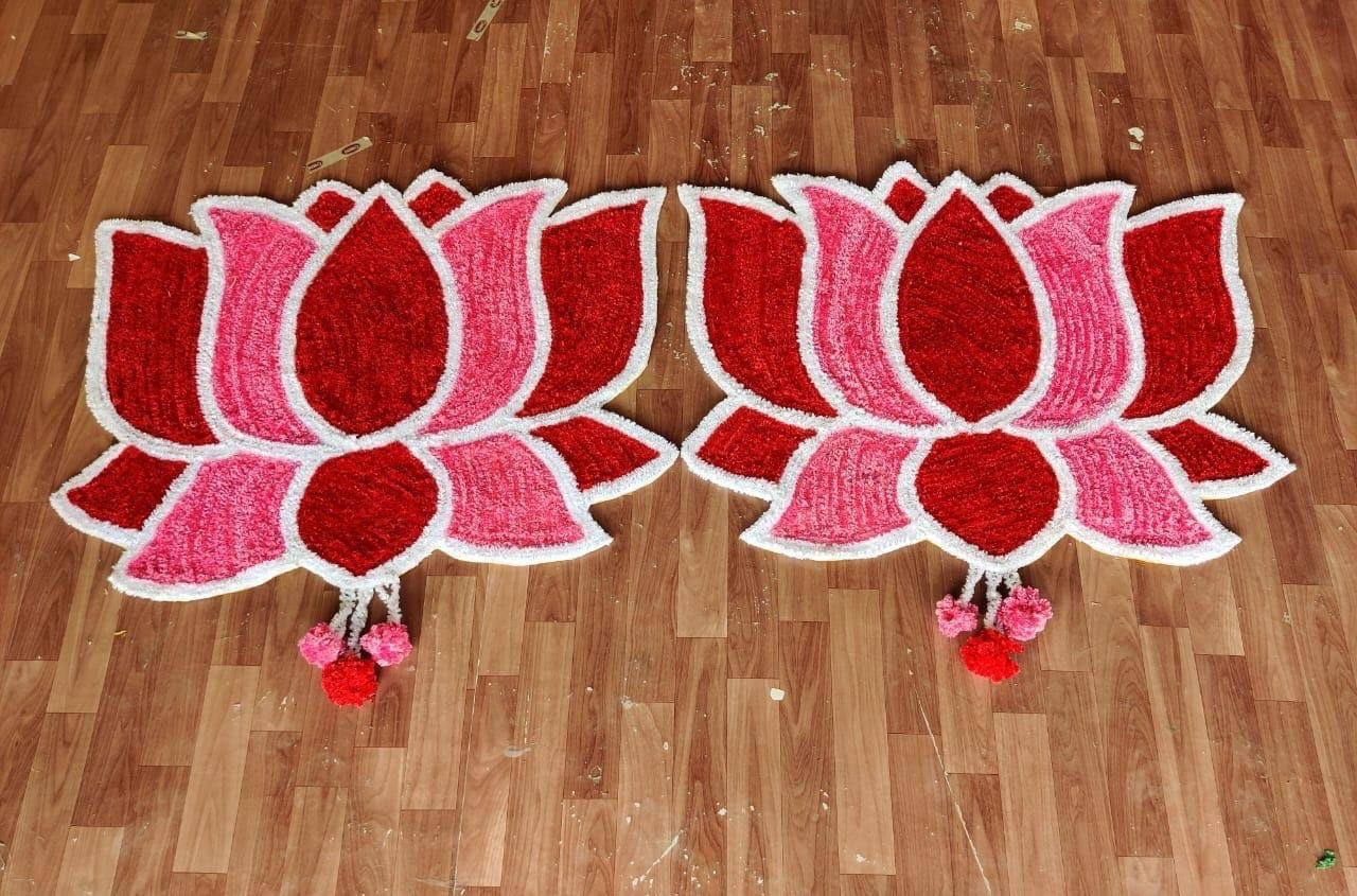 Lotus Decorative mats - Shagun Arts and Crafts