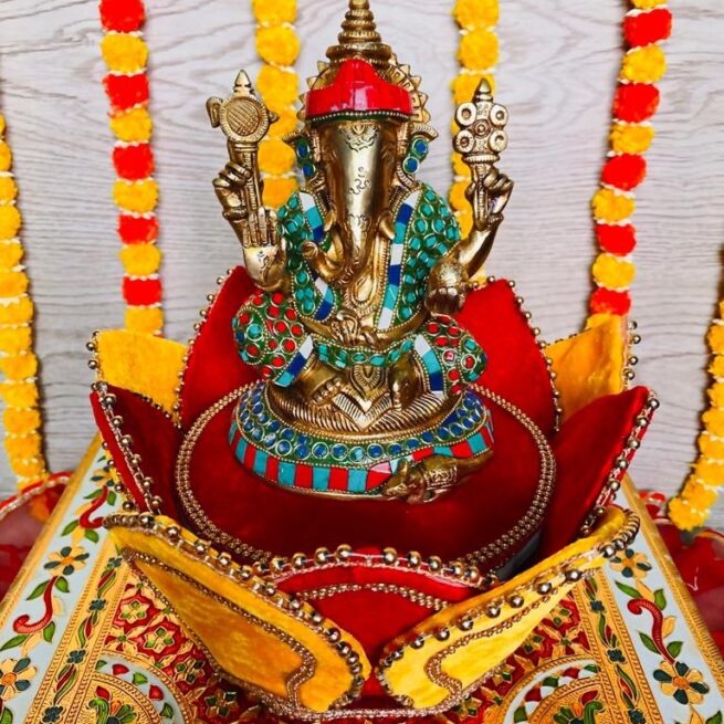 Lotus Singhasan – Shagun Arts and Crafts