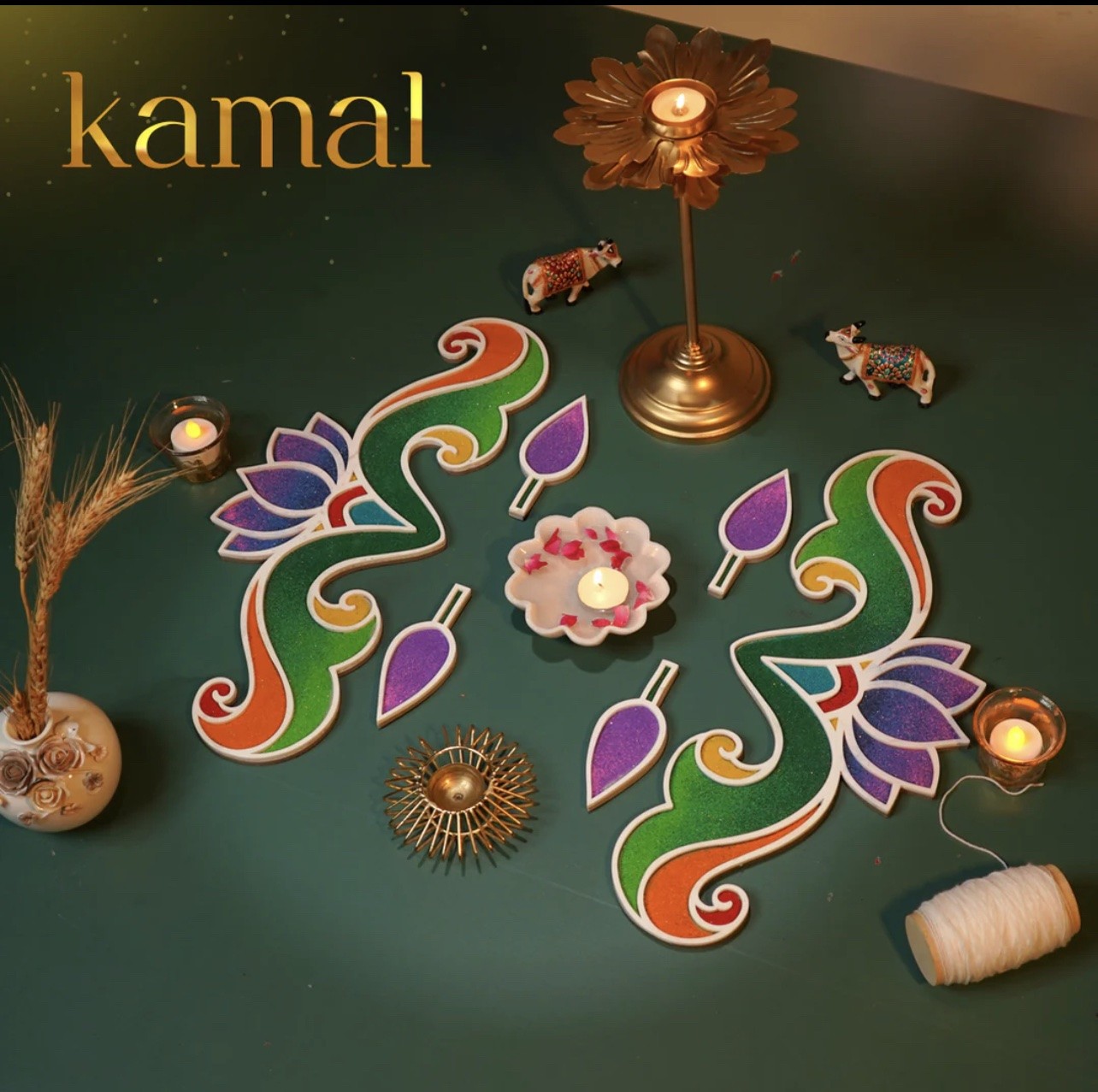 Kamal Rangoli Border Combo - Shagun Arts and Crafts